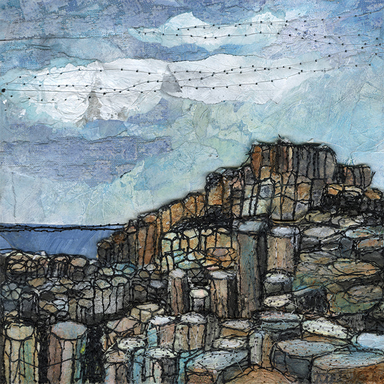 GIANT'S CAUSEWAY STONES Giclée Print – Frankie Creith Art Gallery